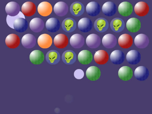 Aliens Bubble Shooter - Click here to play for free