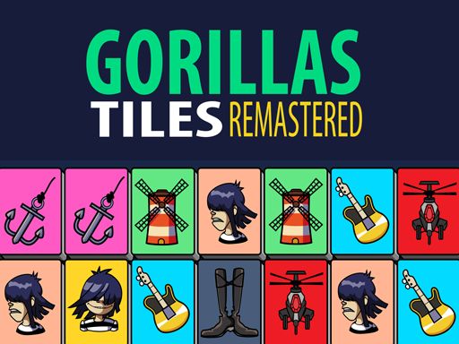Gorillaz Tiles - Click here to play for free